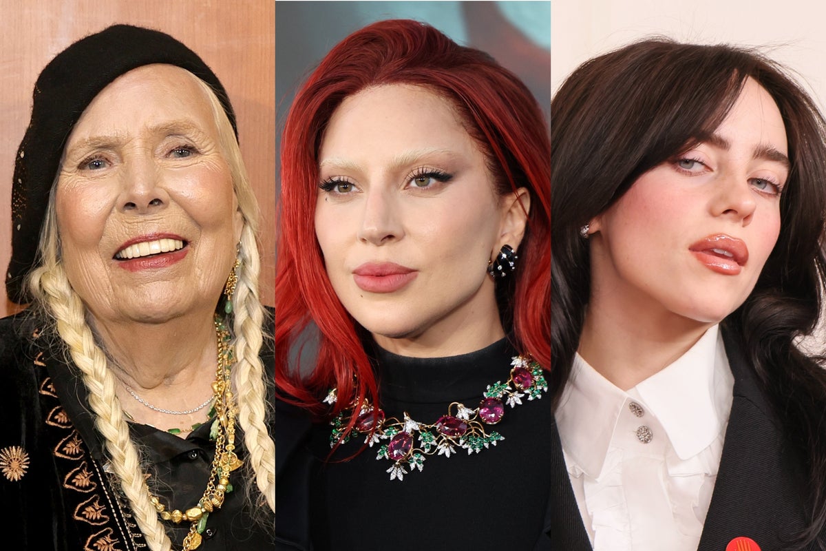 Joni Mitchell, Lady Gaga and Billie Eilish set to play LA fires benefit ...