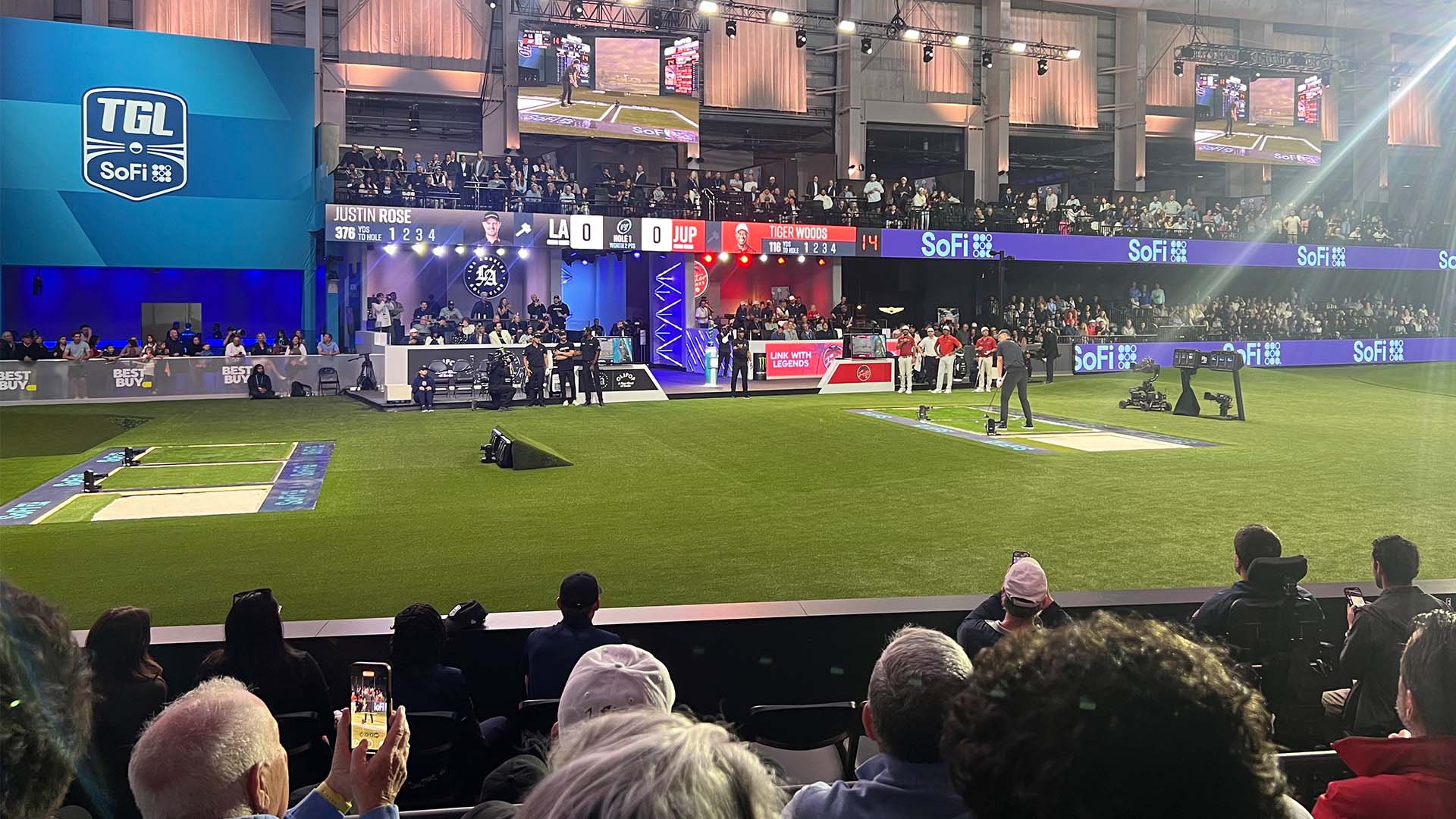 The TGL fan experience? Here's what that's really like