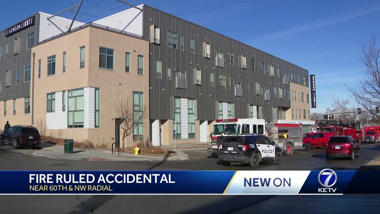Fire at Omaha apartment building ruled accidental, officials say