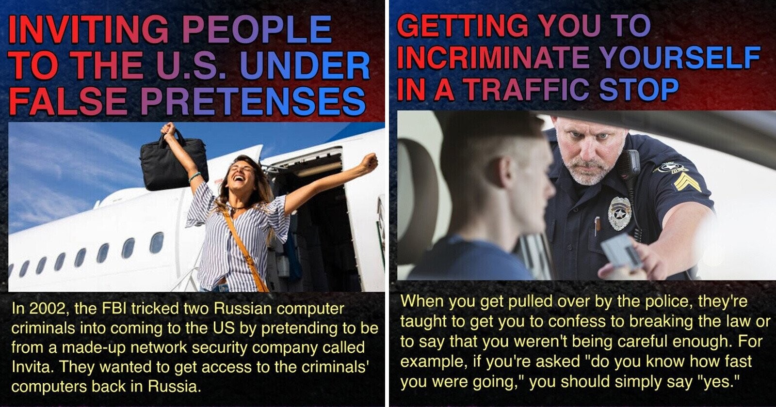 12 Sneaky Tricks Used By Cops