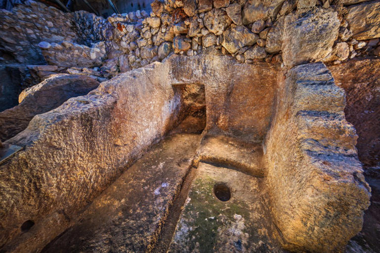 3,000-year-old pagan shrine sealed by Jesus’ ancestors is opened in ...