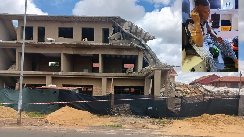 Three-storey building collapse: Victim shares survival story