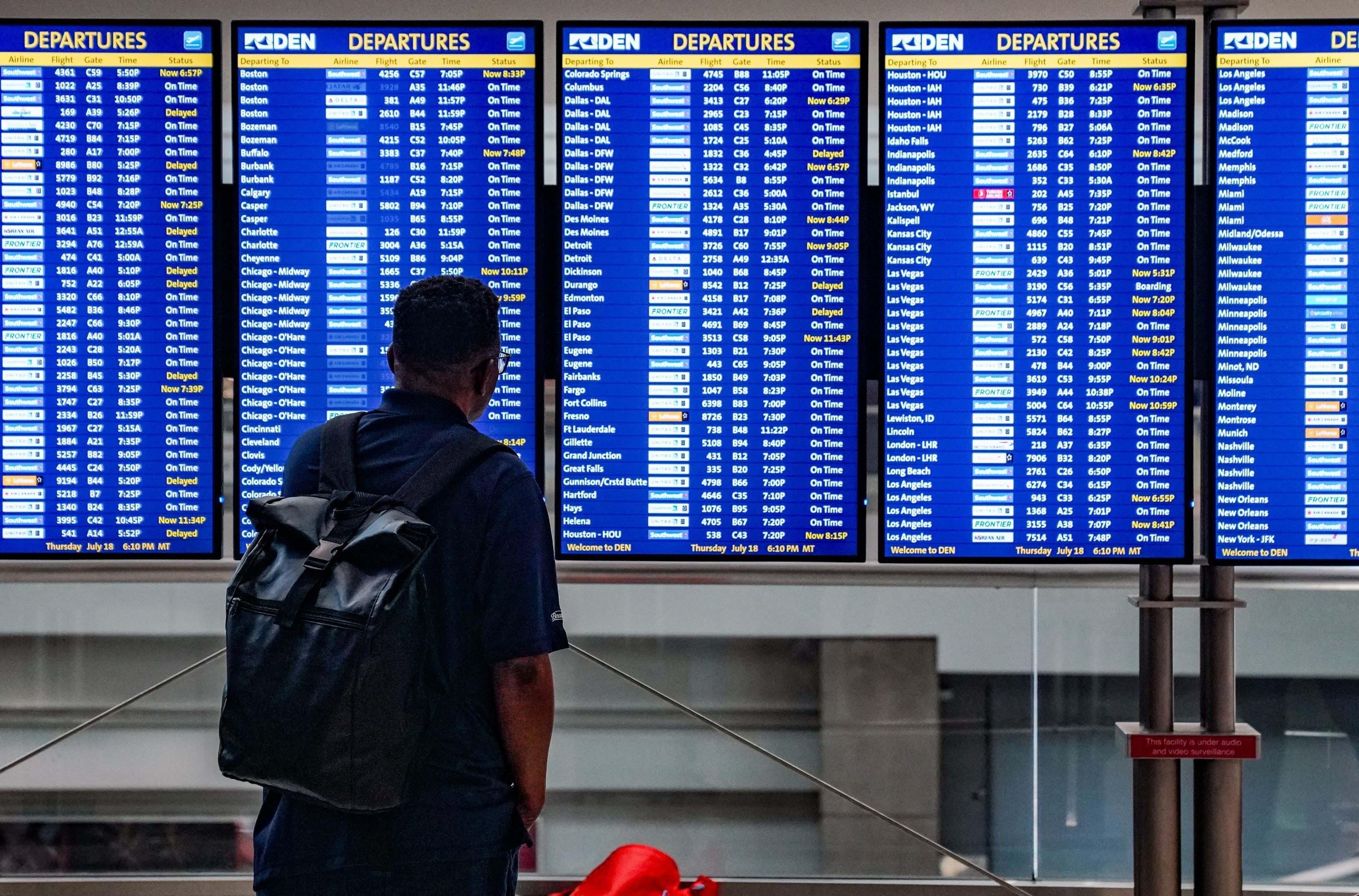 Denver airport flight cancellations surge 1750% in first day of ...