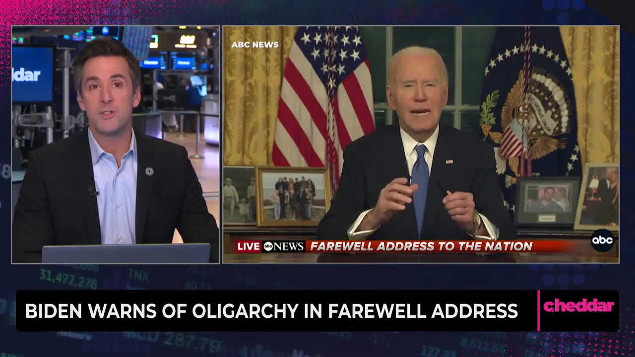 Biden Warns of Oligarchy in Farewell Address Biden Warns of Oligarchy in Farewell Address