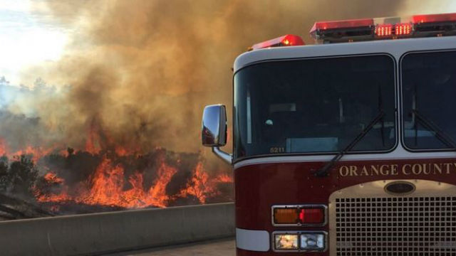 Hughes Fire Engulfs 500 Acres Near Castaic
