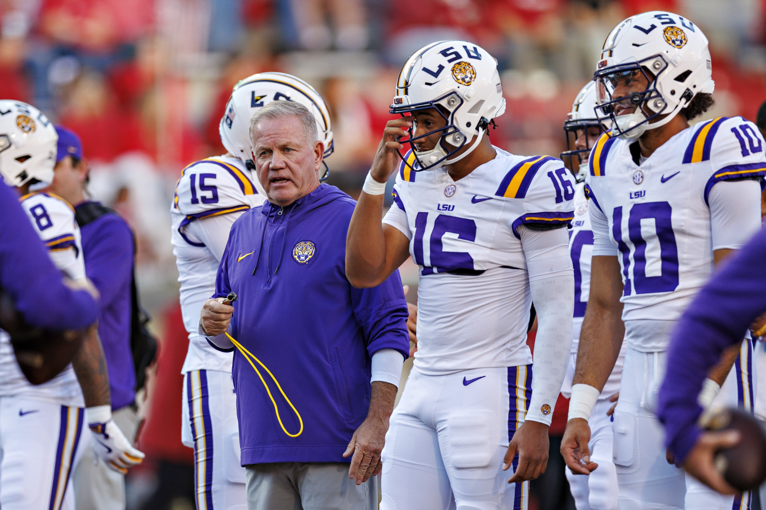 LSU Quarterback Hospitalized After Being Found Unresponsive Following ...