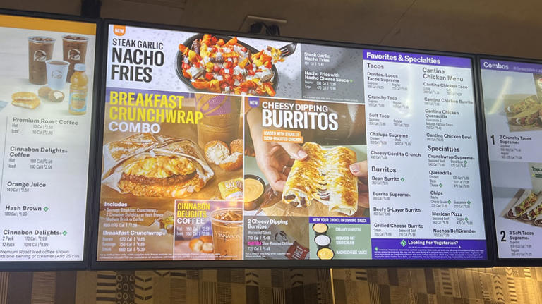 Review: Taco Bell's New Menu Items Are A Tasty, Dreamy Way To Start 2025