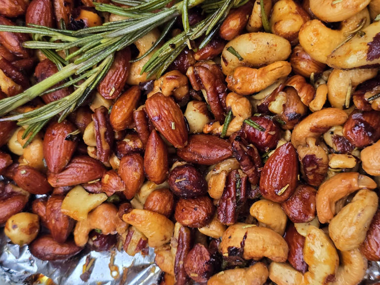Fire Roasted Spiced Nuts