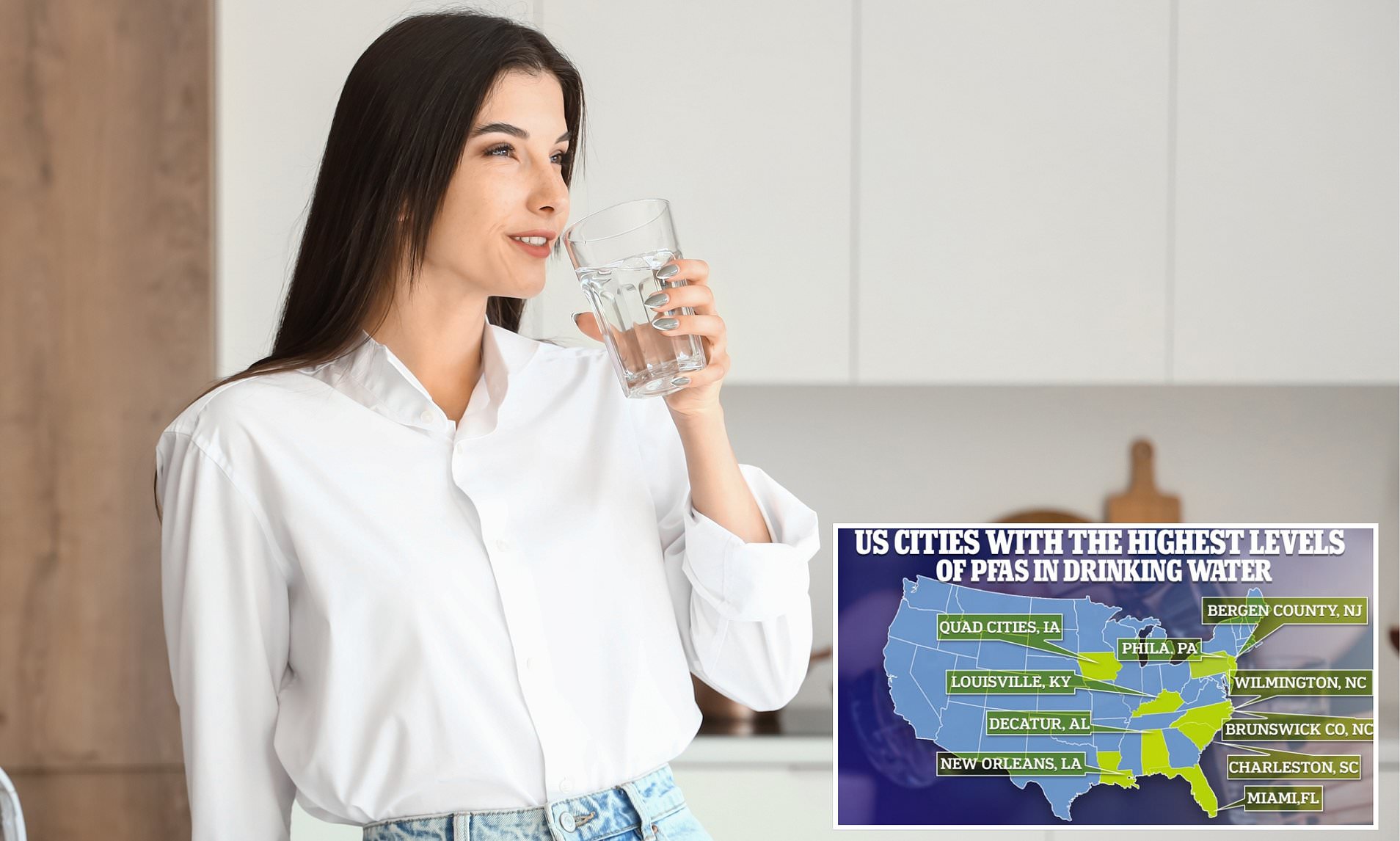 Experts reveal if tap or bottled water is safer from toxic chemicals