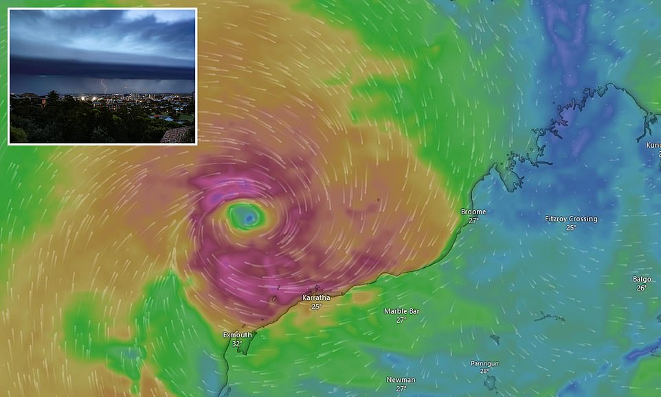 Western Australia on cyclone alert as wild weather continues