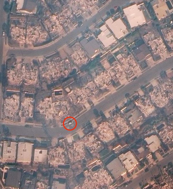 Retro Baby-Blue VW Van Really Survive LA Wildfire? Here's the Truth