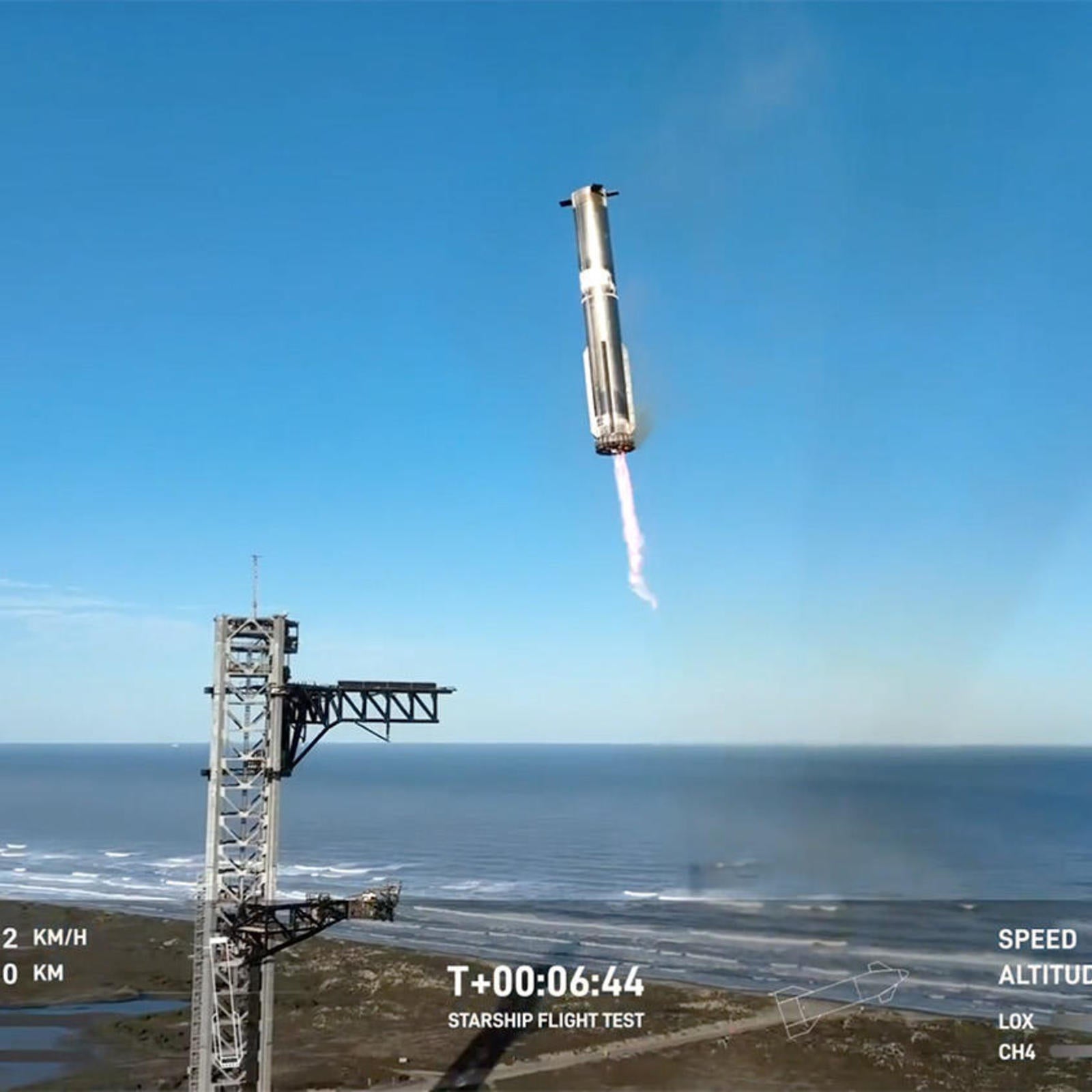 SpaceX's Starship spacecraft destroyed in mega rocket launch