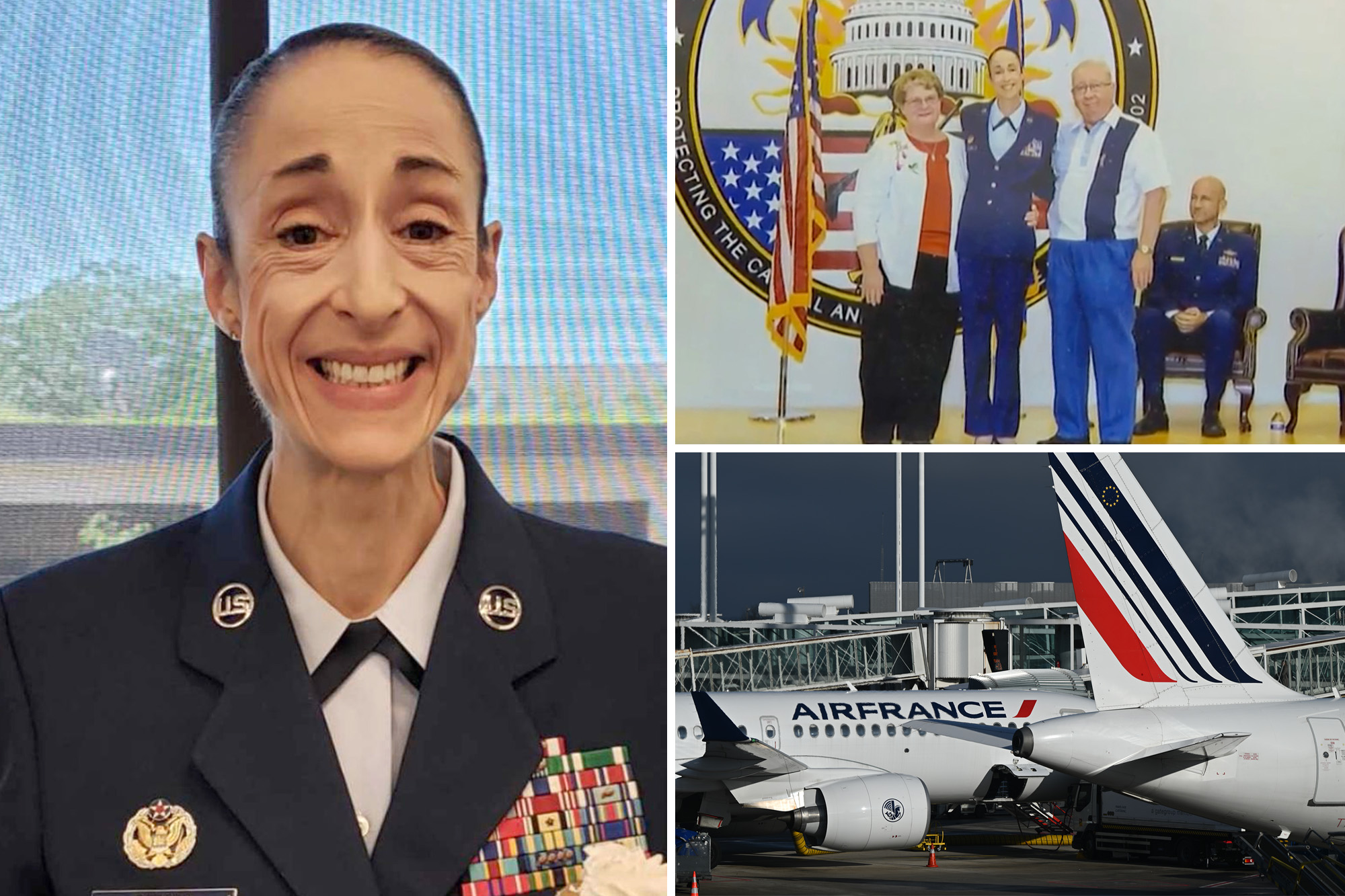 Air National Guard sergeant celebrating retirement ID’d as Air France ...