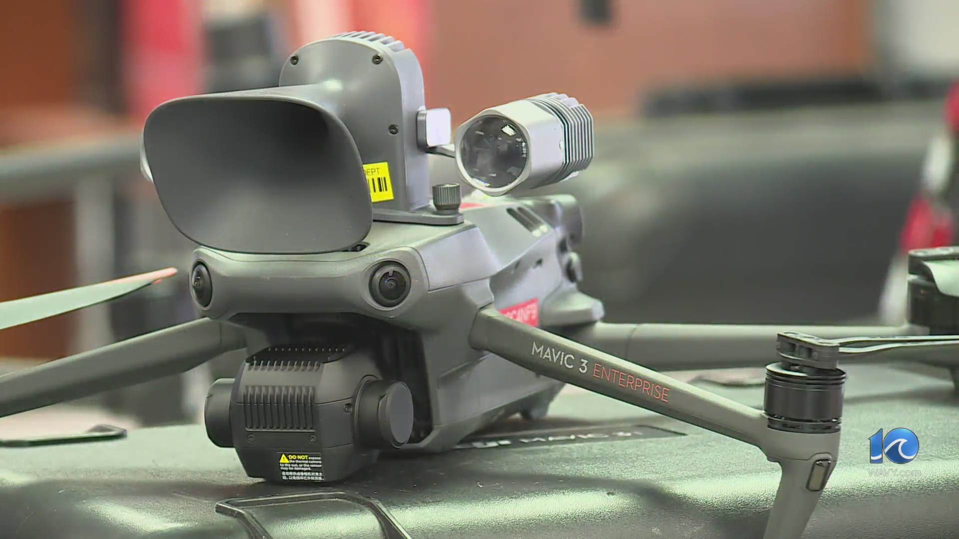 VBFD demonstrates positive purpose of drones