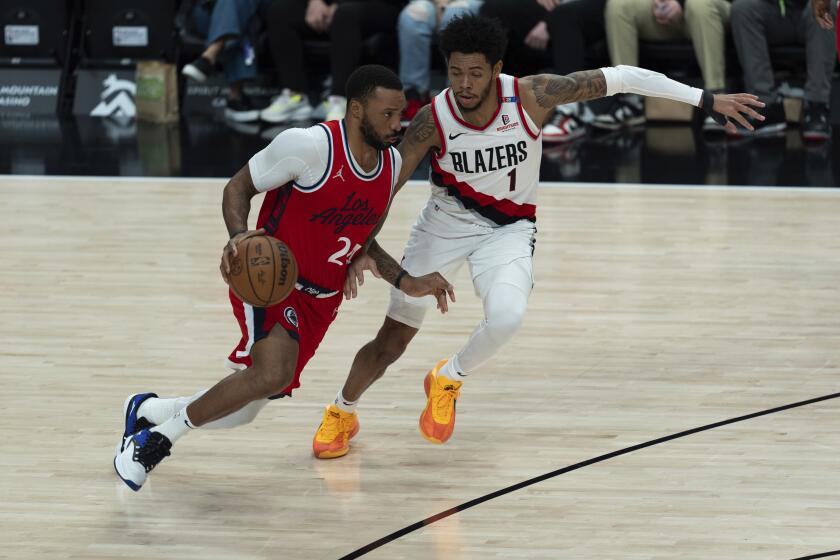 Norman Powell and James Harden power Clippers to victory over Portland