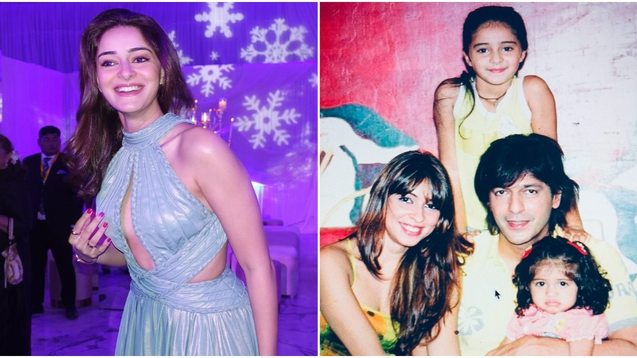 Ananya Panday wishes parents Chunky Panday-Bhavana Pandey on wedding ...