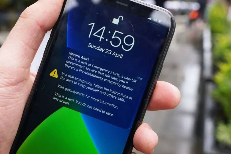 'Armageddon' emergency alert message will be sent to millions of UK phones