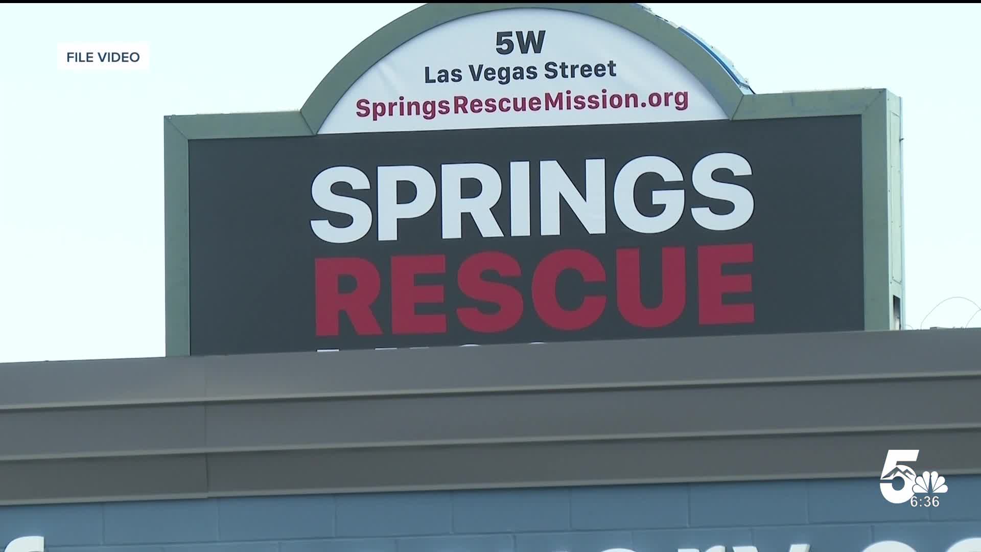 Springs Rescue Mission says it is ready to provide shelter those in ...