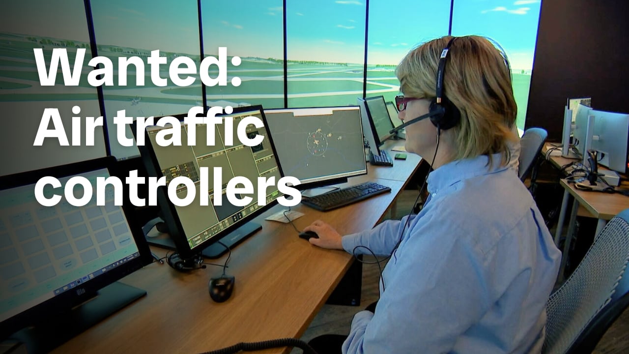 Inside the air traffic control simulator that’s part of a massive recruitment campaign