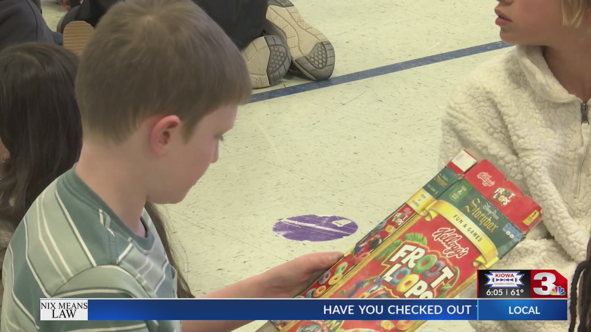 John Tower Elementary students learn about healthy eating