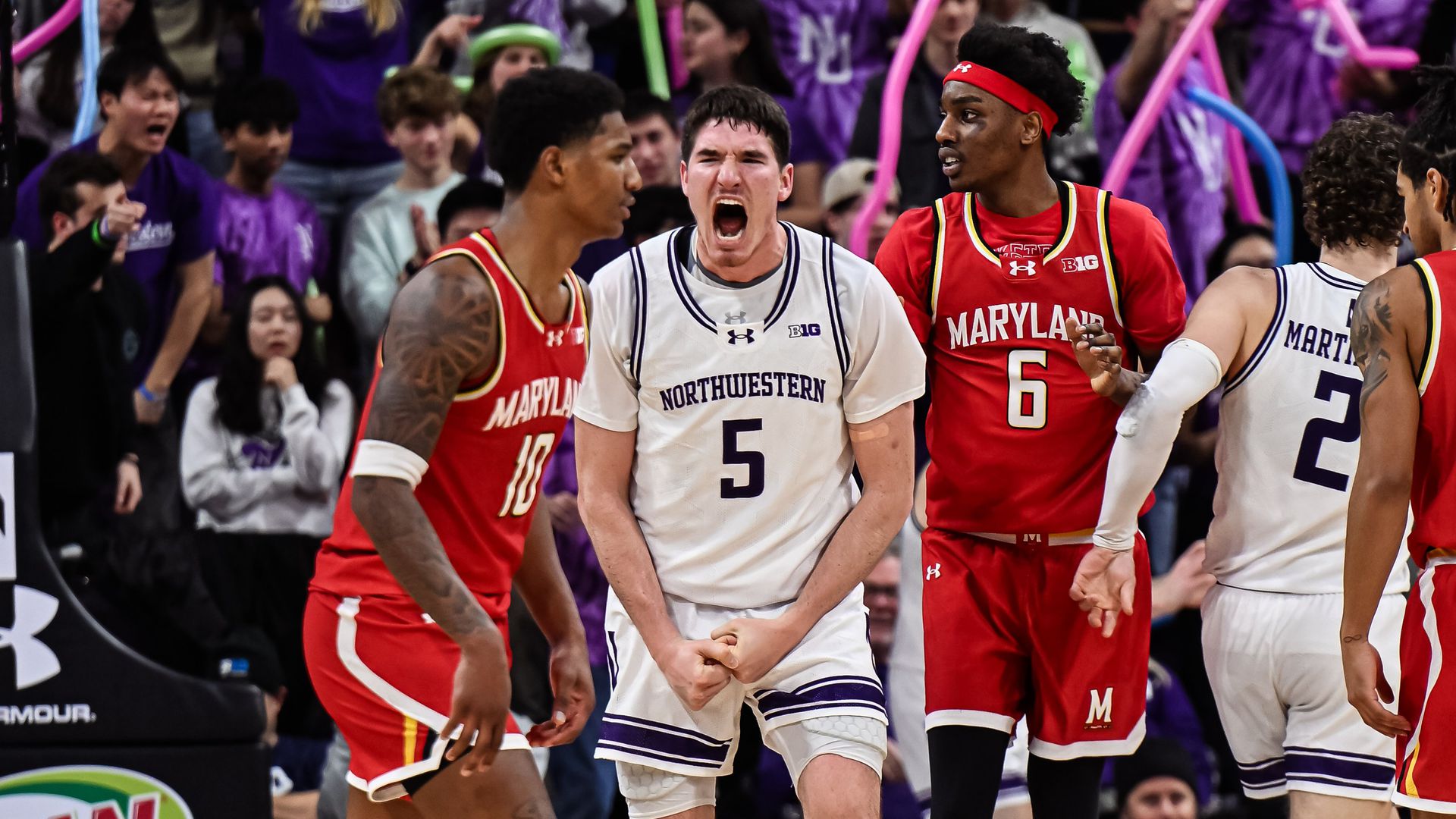 Rapid Reaction: Northwestern wins 76-74 overtime classic over Maryland ...