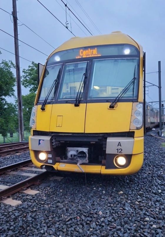 Passenger train derails in Sydney's west