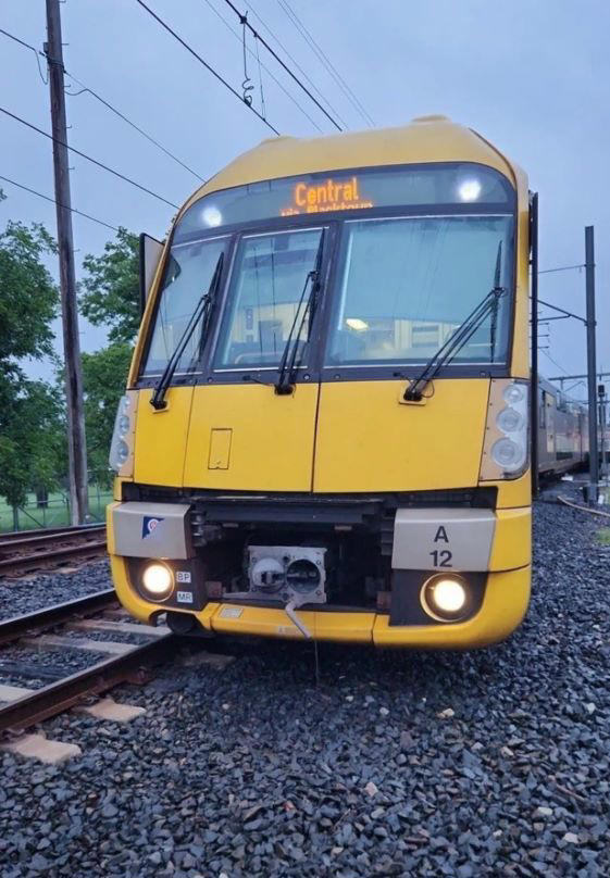 Passenger train derails in Sydney's west