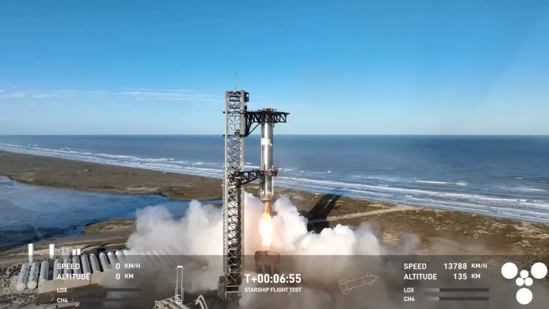 星舰第七次飞行测试以意外方式结束