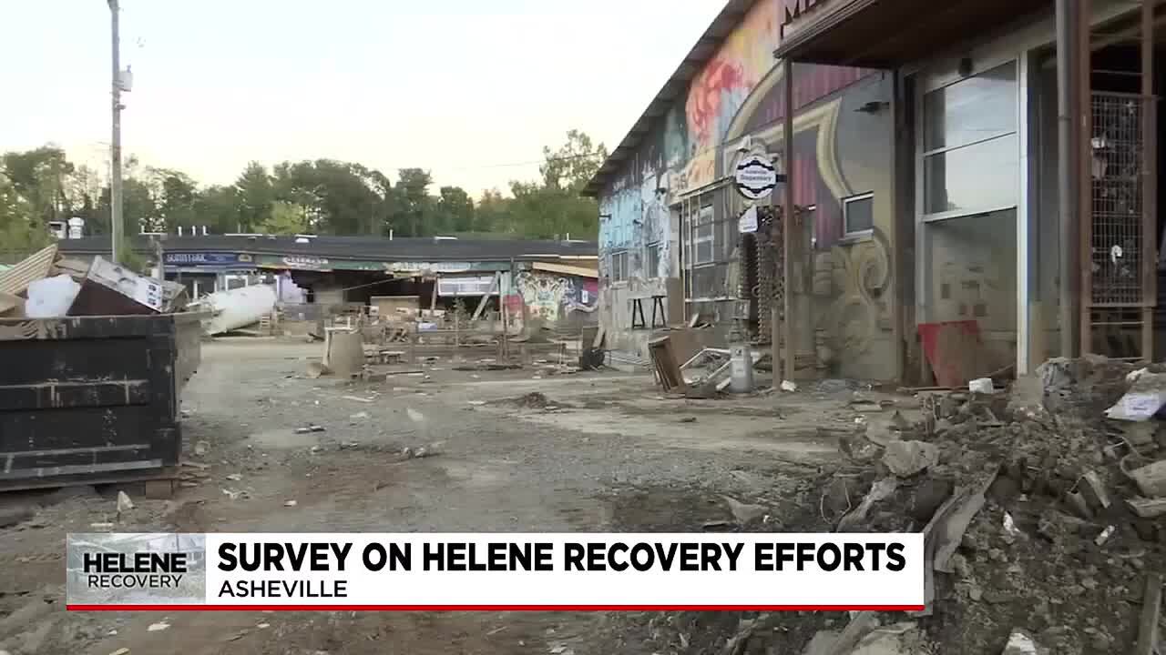 Asheville asking residents to complete survey about Helene recovery efforts