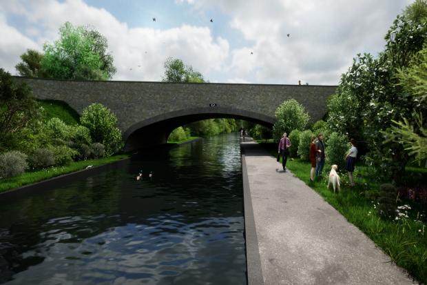 Why is a major footpath near a popular canal route set to remain closed ...
