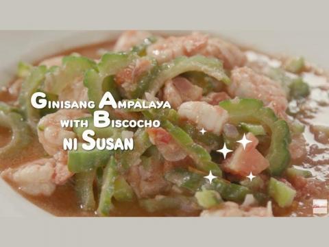 Lutong Bahay: How to make Susan Enriquez's ampalaya with biscocho