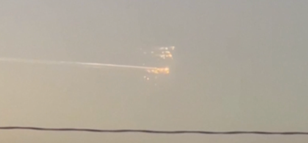 Watch moment Elon Musk’s SpaceX rocket explodes in test flight and ...