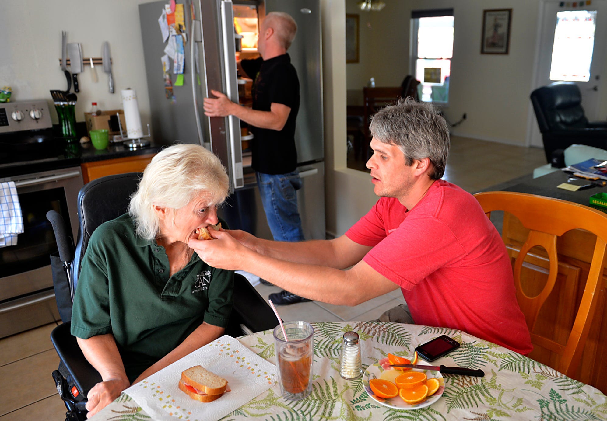Traditional caregiving gender roles are bending. A growing number of ...