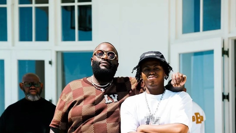 Rick Ross connects with South African rapper Usimamane during Cape Town ...