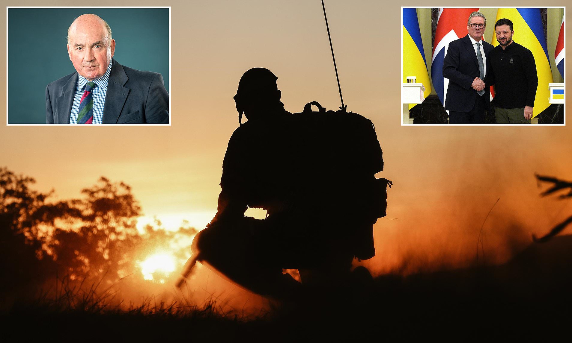Ex-Army chief warns UK forces too small to act as Ukraine peacekeepers