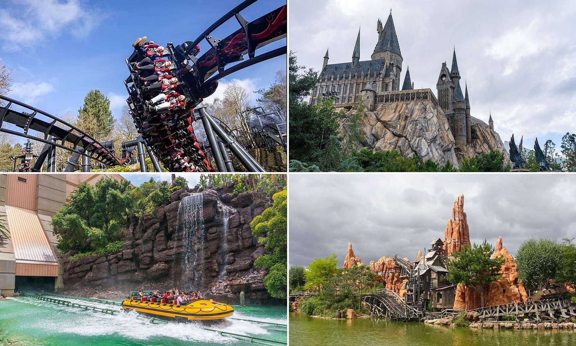 Best 20 theme park attractions ranked: Nemesis at Alton Towers is named ...