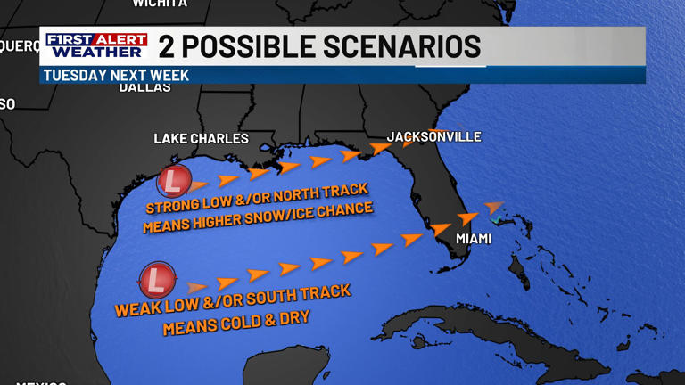 First Alert Forecast Rain Possible Today With Warmer Temps Cold With