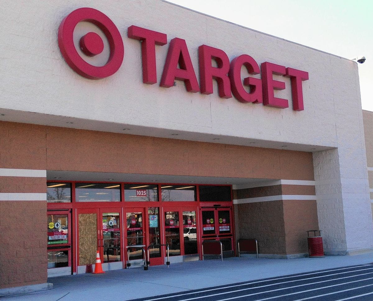 Target stock price forms bullish pattern, pointing to a rebound