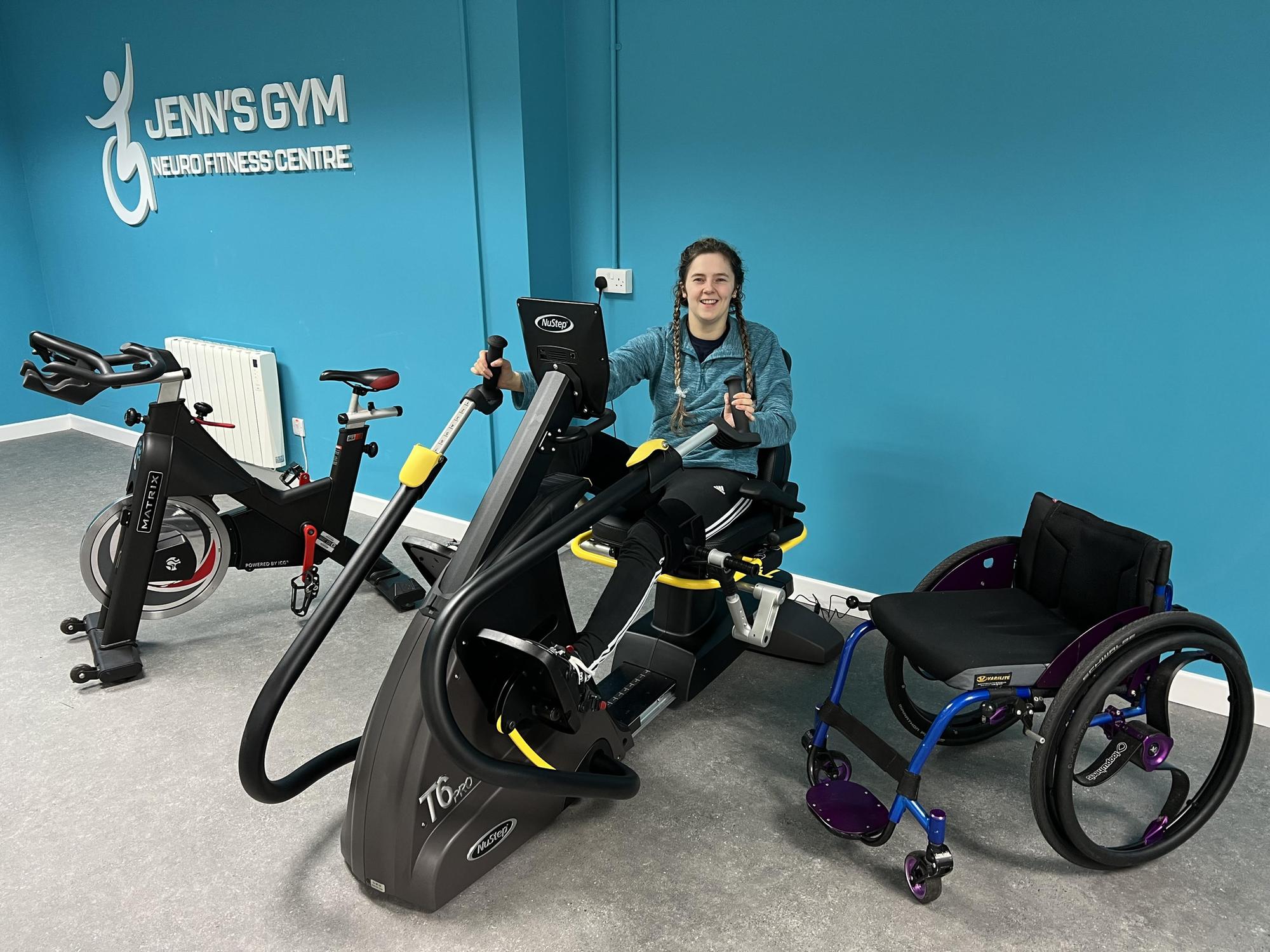 Derry woman opens fully-accessible 'Jenn's Gym'