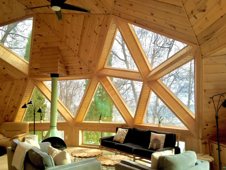 Geodesic dome cabin on Lake Superior lists for $1.279 million