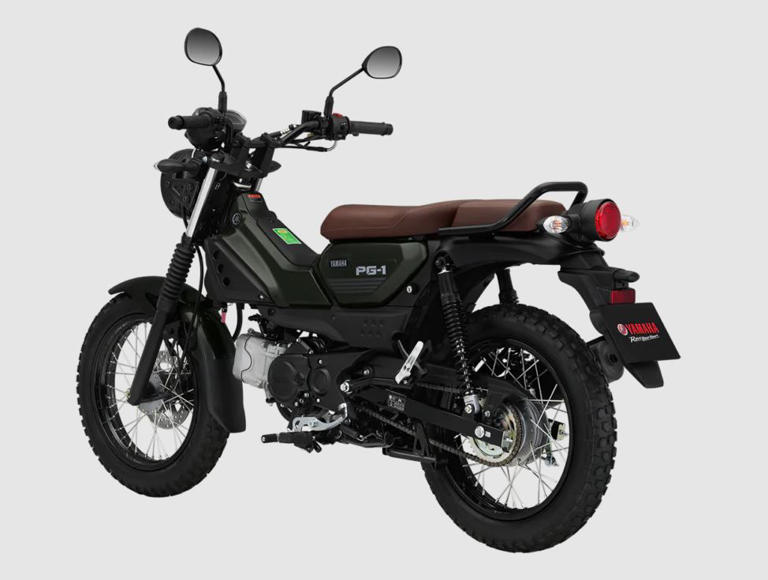 Bebek Trail Baru Yamaha Tampil Lebih Adventure, Konsumsi Bensinnya ...