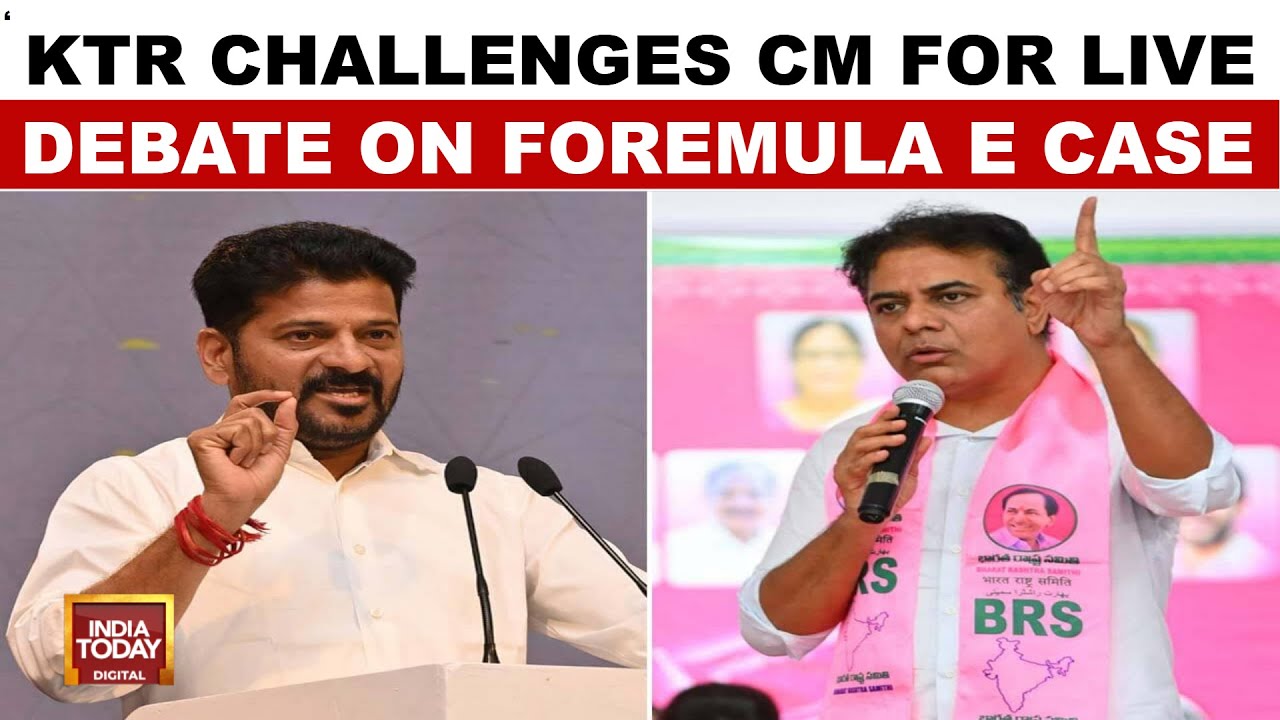 KT Rama Rao denies allegations, challenges Revanth Reddy