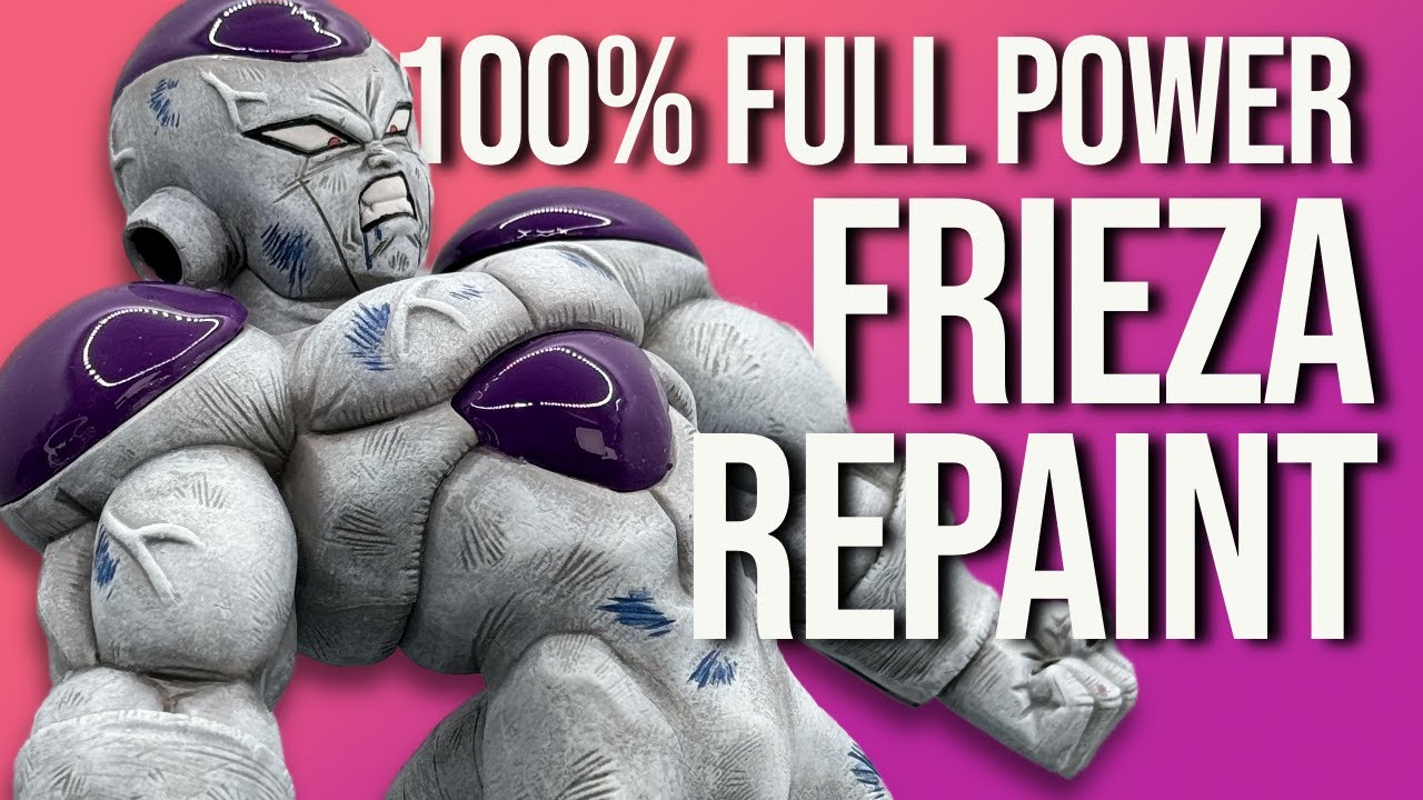 Bringing Frieza to Full Power with this Repaint!!! Custom Dragon Ball Z ...