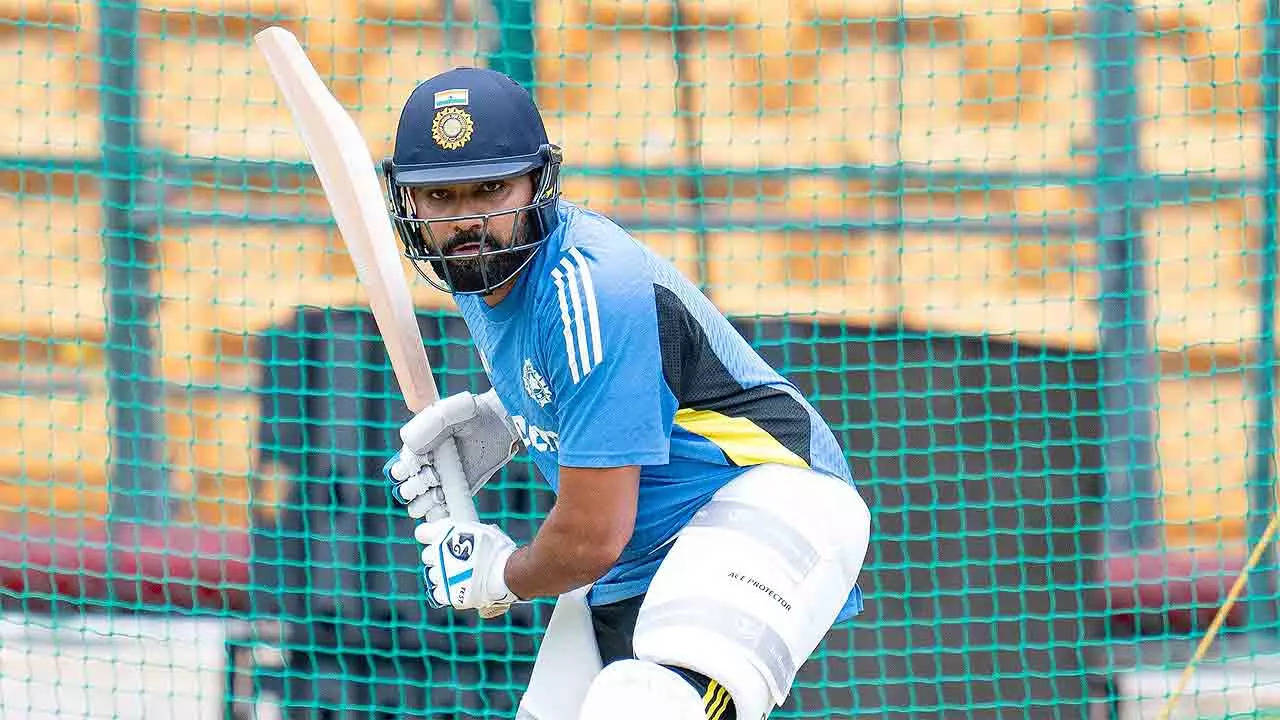 Watch: Rohit Sharma bats in the nets ahead of England series and ...