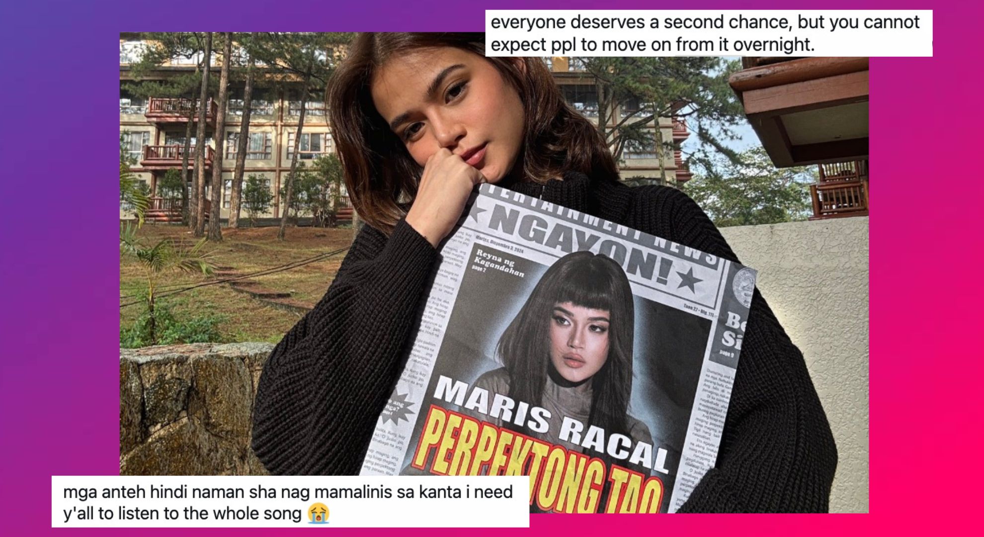 Mixed reactions pour in as Maris Racal drops ‘Perpektong Tao’ after ...