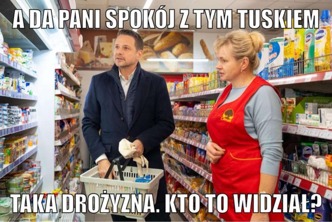 Rafał Trzaskowski zrobił show! Internauci w śmiech... ZOBACZ MEMY