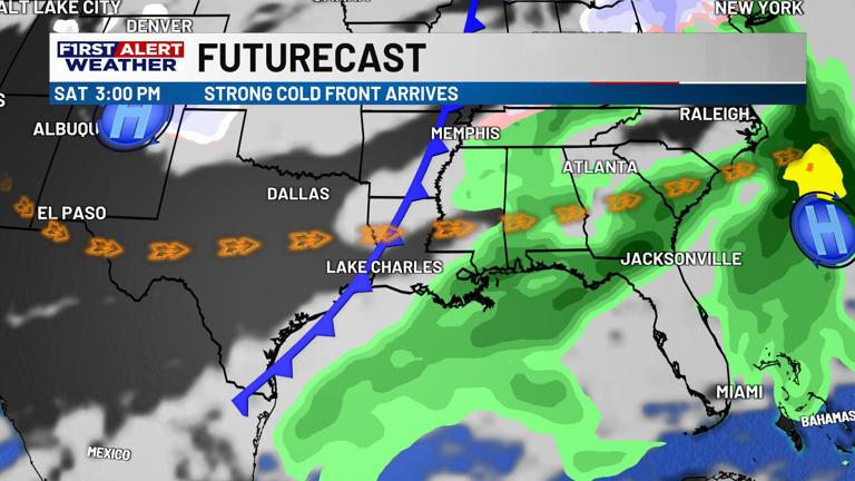 First Alert Forecast: Rain possible today with warmer temps; cold with ...