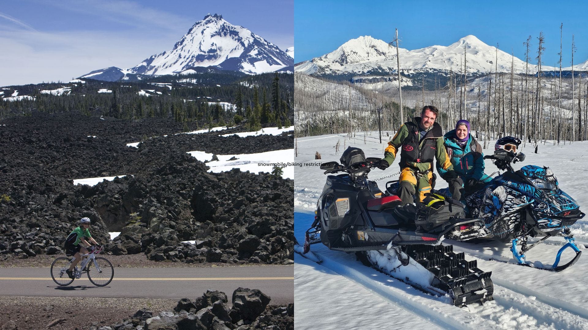 Oregon snowmobile groups OK'd to groom, ride McKenzie Pass, but ODOT ...