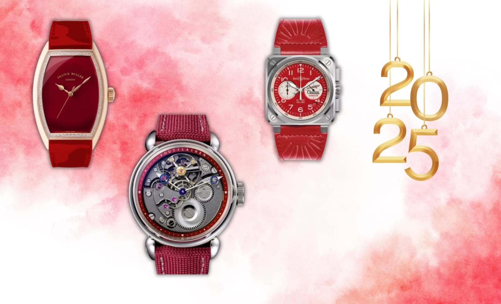 Voici pourquoi les montres rouges domineront la tendance en 2025