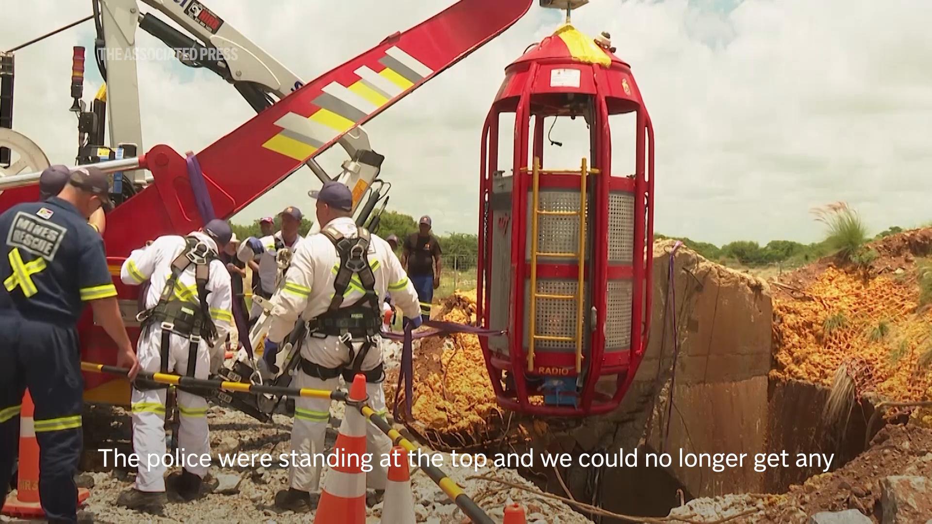 South African miner on 6-month ordeal underground and illicit gold industry